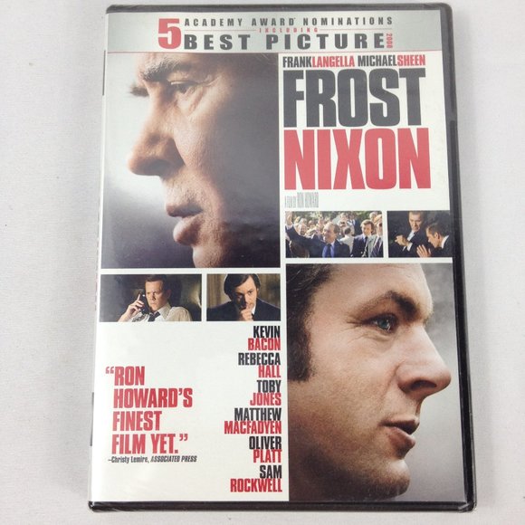 Frost Nixon | Media | Frostnixon 208 Frank Langella Dvd Widescreen New ...